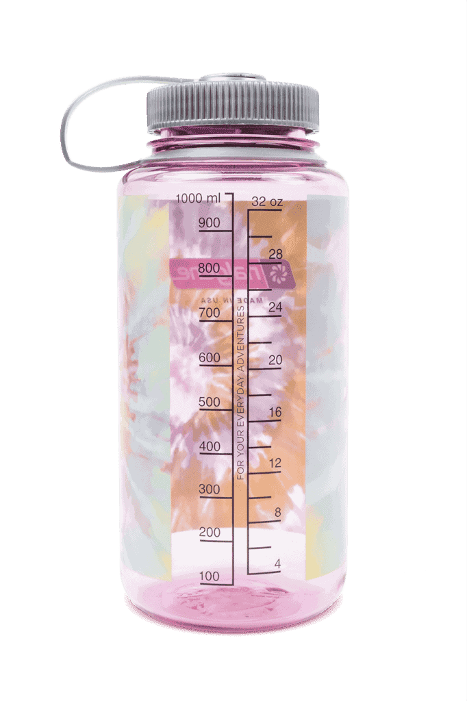 1L Wide Mouth Tie-Dye Print Bottles | Nalgene