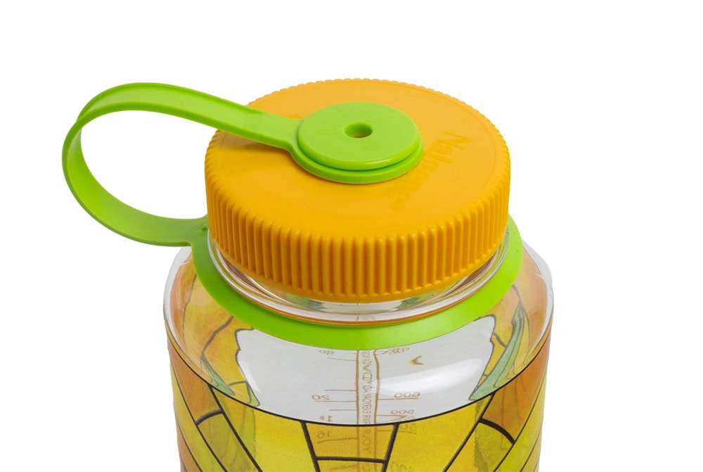 1L Wide Mouth Stained Glass Print Bottles | Nalgene